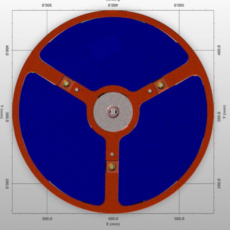 Removing shadowing effects when using laser triangulation sensors ...
